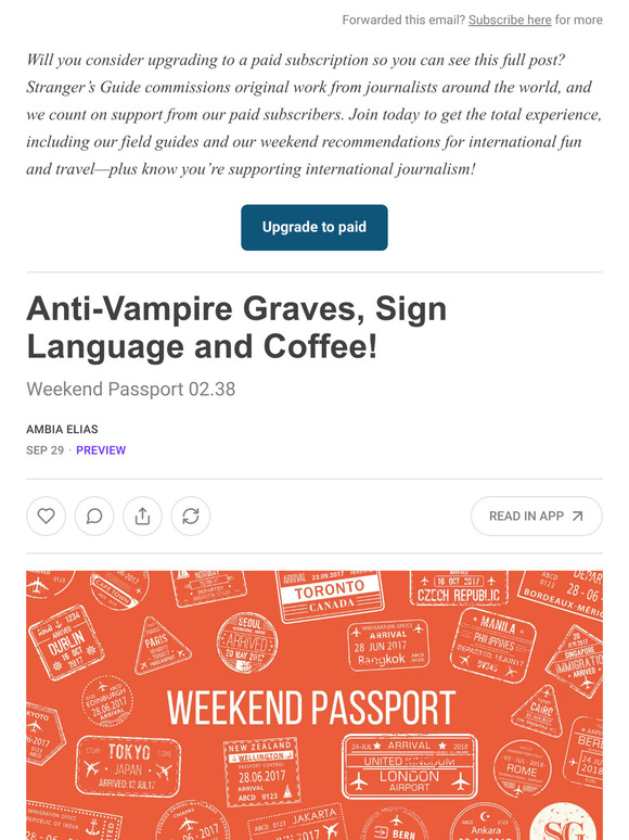 Stranger's Guide: Anti-Vampire Graves, Sign Language and Coffee! | Milled