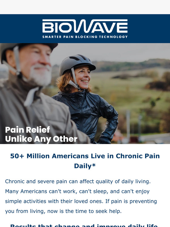 BioWave: Has your pain relief progress improved during Pain Awareness ...
