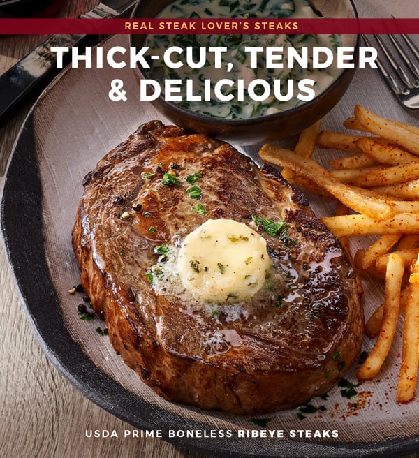 Allen Brothers: Ribeyes for Steak Lovers: Hand-Cut Thick & Aged to ...