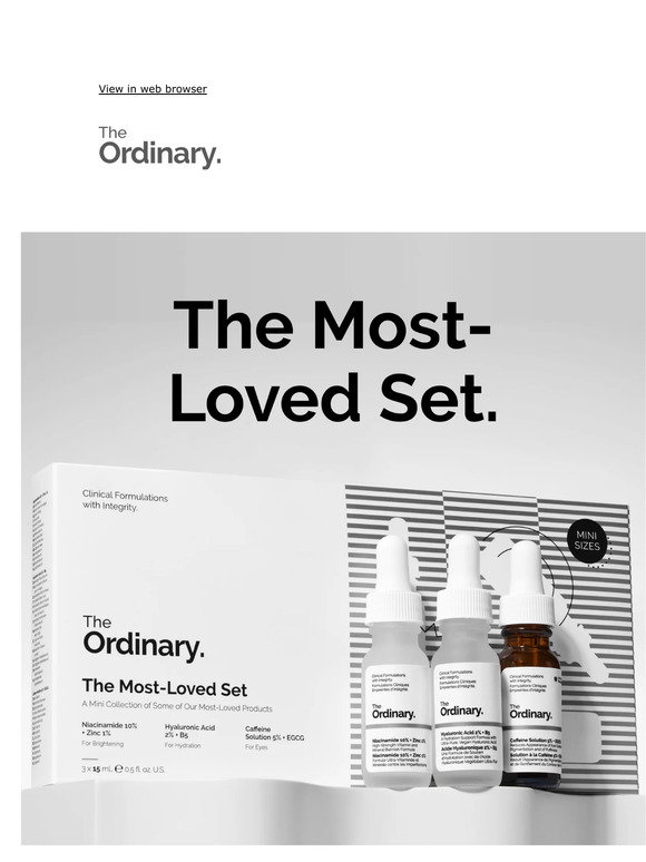 DECIEM: Introducing The Most-Loved Set. | Milled