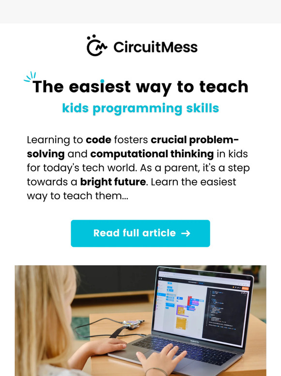 CircuitMess: How to teach your kids coding skills. Easiest method ...