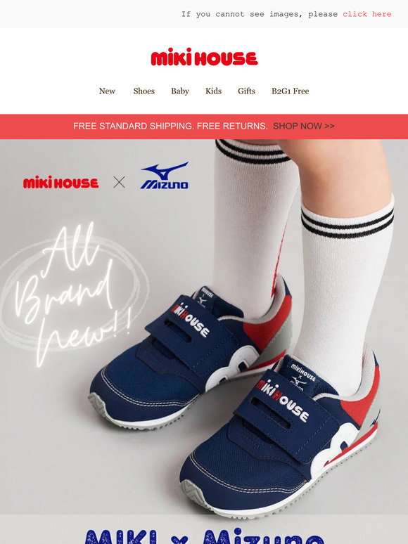 mikihouse-usa: Introducing the New MIKI x Mizuno Shoes: The Perfect ...