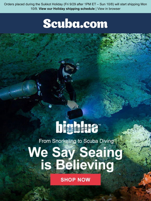 LeisurePro: Sea for Yourself with Big Blue | Milled