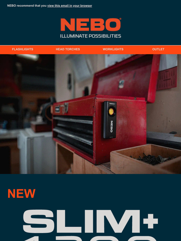 NEBO: Introducing the All New SLIM+ 1200! | Milled