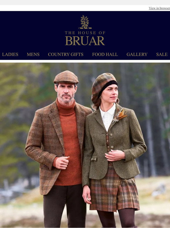 The House of Bruar: Tweeds For Town & Country | Milled