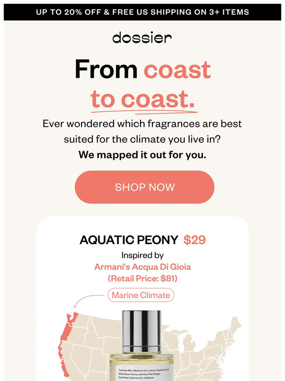 Dossier: Pick your scent based on where you live 🗺 | Milled