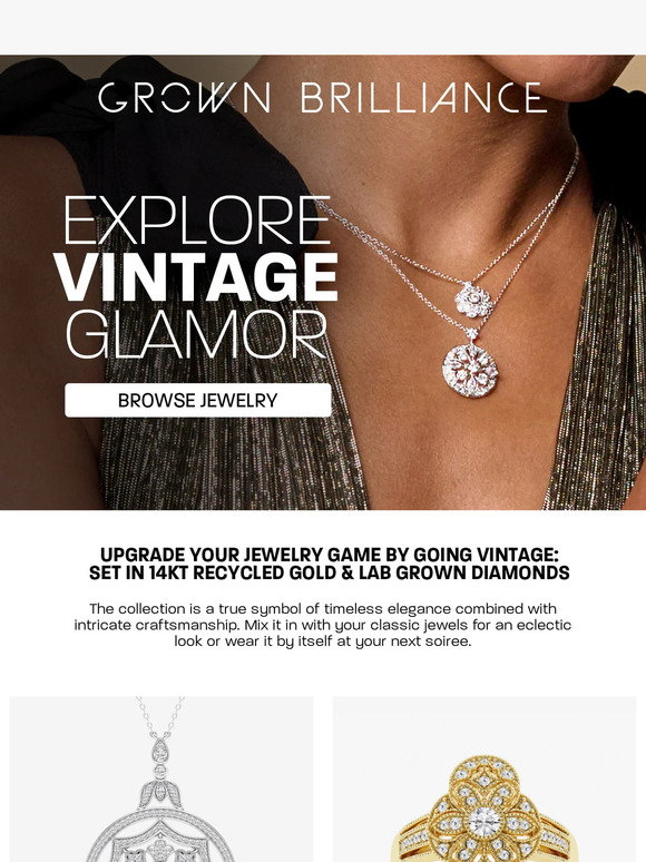 Grown Brilliance: Just In: Vintage Inspired Jewelry | Milled