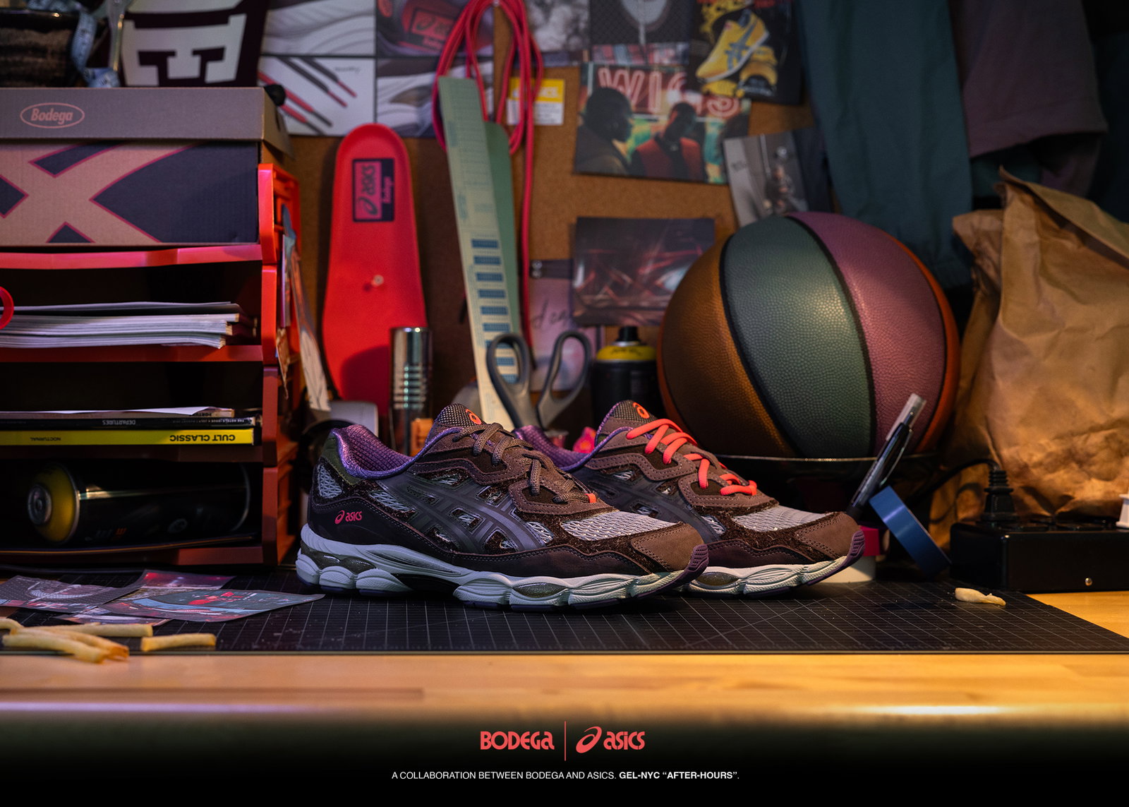 Bodega: Available Now! Bodega x ASICS GEL-NYC 'After-Hours' | Milled