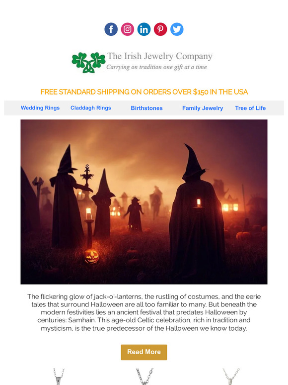 The Irish Jewelry Company: Read about Samhain: The Ancient Origins ...