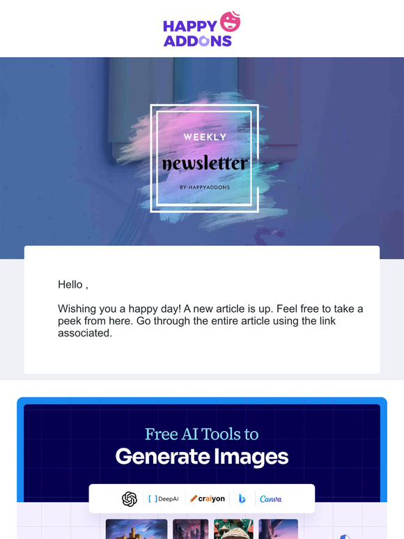 HappyAddons: Discover what's new in HappyAddons Blog | Milled