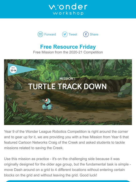 Wonder Workshop: Free Mission for Free Resource Friday | Milled
