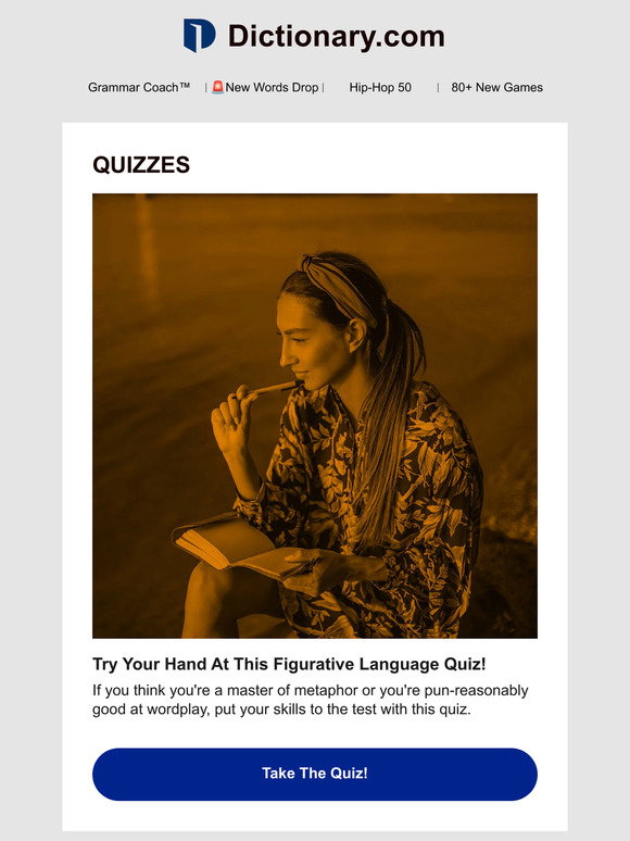 Dictionary.com: Grammar Check: Figurative Language | Milled