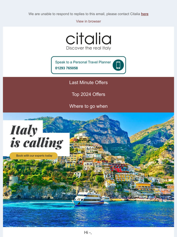Citalia: —, indulge in Italy's allure in 2024! | Milled