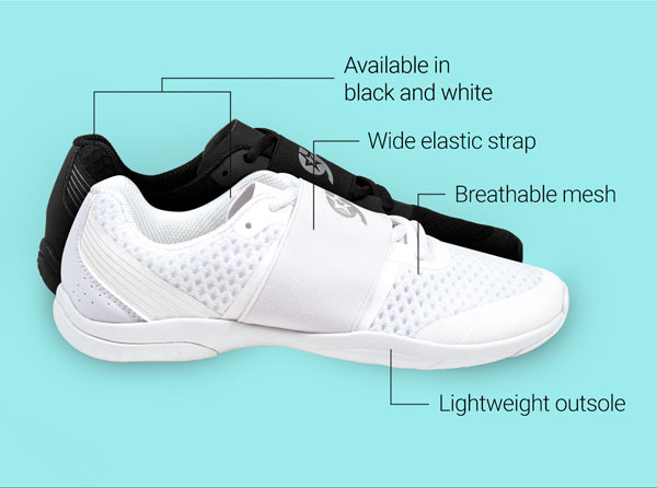 Omni Cheer: OUT NOW! GK Rush Zero Performance Shoe | Milled