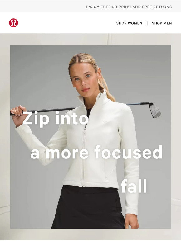 lululemon: Lightweight game-for-anything layers | Milled