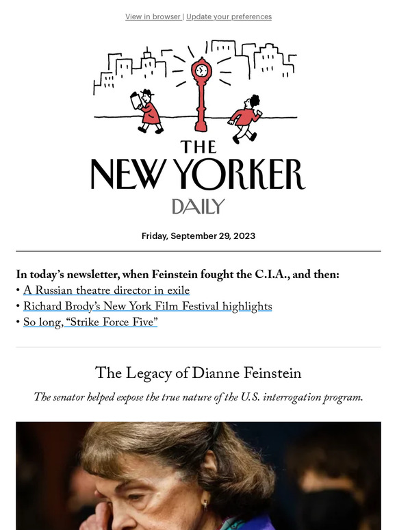 The New Yorker: The Legacy of Dianne Feinstein | Milled