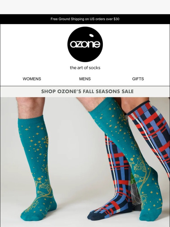 Ozone Socks: Autumn Awaits Fall Discount is here🍁🧡 | Milled