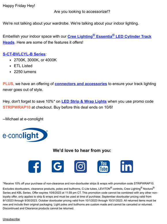 e-conolight: Bring Style to Your Space with LED Track Lighting! 🕶 | Milled