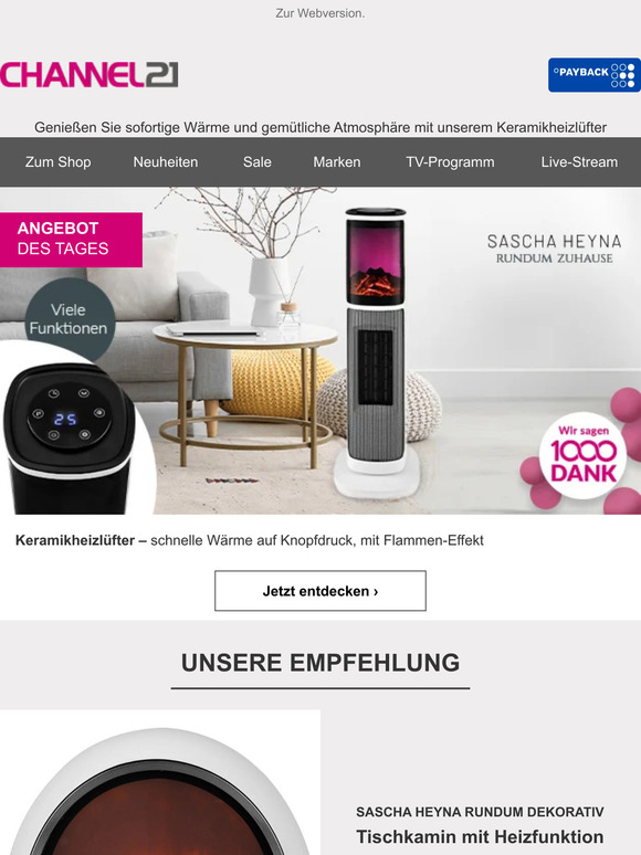 CHANNEL21: Gemütliche Wärme im Handumdrehen 🔥 | Milled