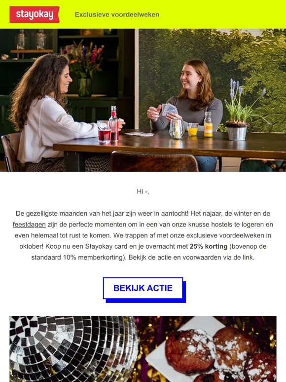 StayOkay: Koop nu een Stayokay card en profiteer van 25% korting! 🍂 ...