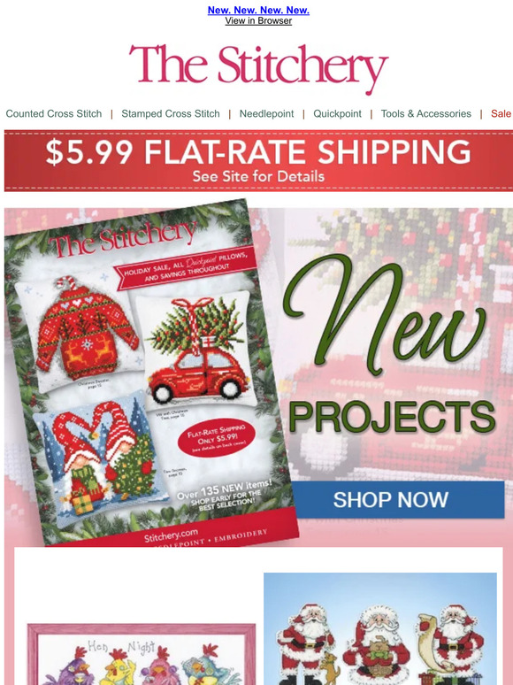 Stitchery: New Catalog ~ Online & Ready to Stitch NOW | Milled