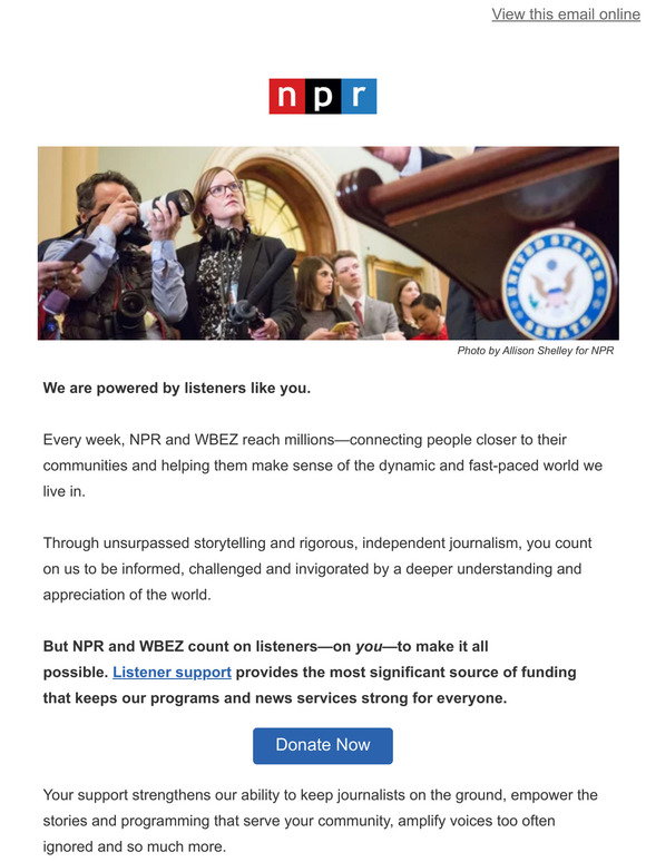 NPR: Amplify Your Community's Voice | Milled