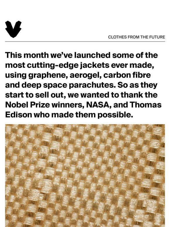 Vollebak: A three minute whirlwind tour of the materials of the future ...