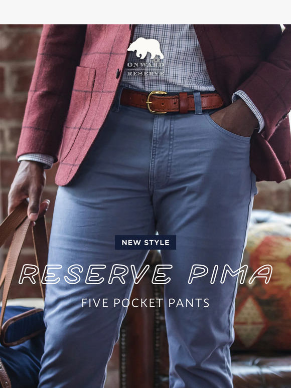 Onward Reserve: Our Softest Five Pocket Yet | Milled