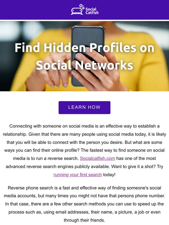 Social Catfish: Expose Fake Profiles in Seconds! | Milled