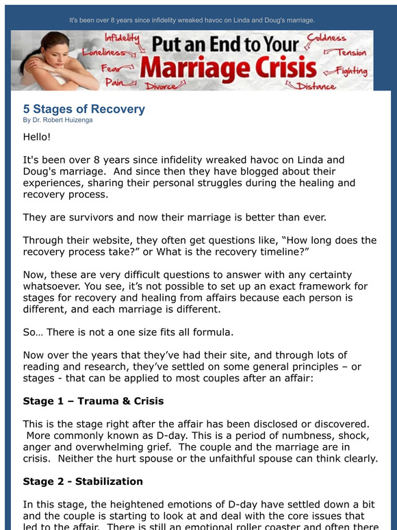 Break Free From The Affair: 5 Stages of Recovery | Milled