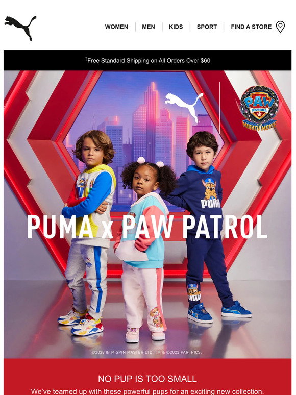 Puma: PUMA x PAW PATROL Is On A Roll | Milled