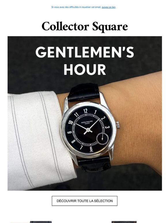 Collector Square: Gentlemen's hour : Montres Patek Philippe, Cartier ...