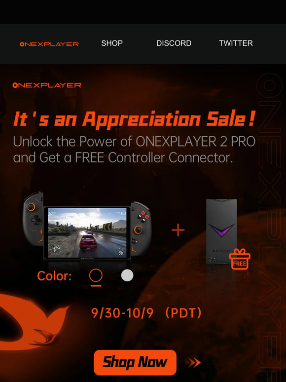 Onexplayer: It's an Appreciation Sale! 🎉 Unlock the Power of ONEXPLAYER 2 PRO and Get a FREE ...
