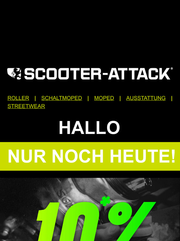Scooter Attack: 10% bei SCOOTER-ATTACK! | Milled