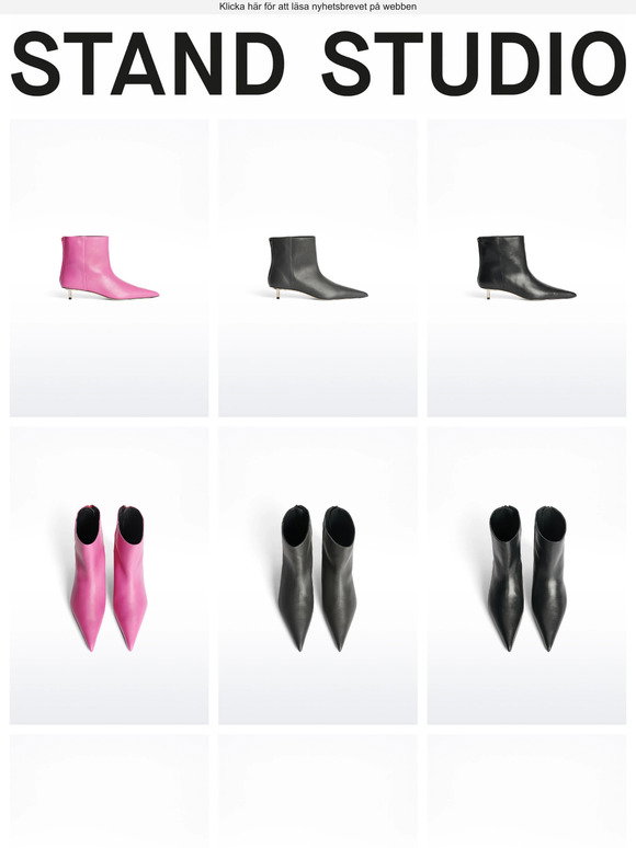 Stand Studio: NEW IN: HANNAH BOOTS | Milled