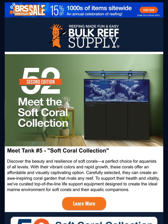 Bulk Reef Supply: BRStv 52 Weeks SE: Meet Tank #5 - The "Soft Coral ...