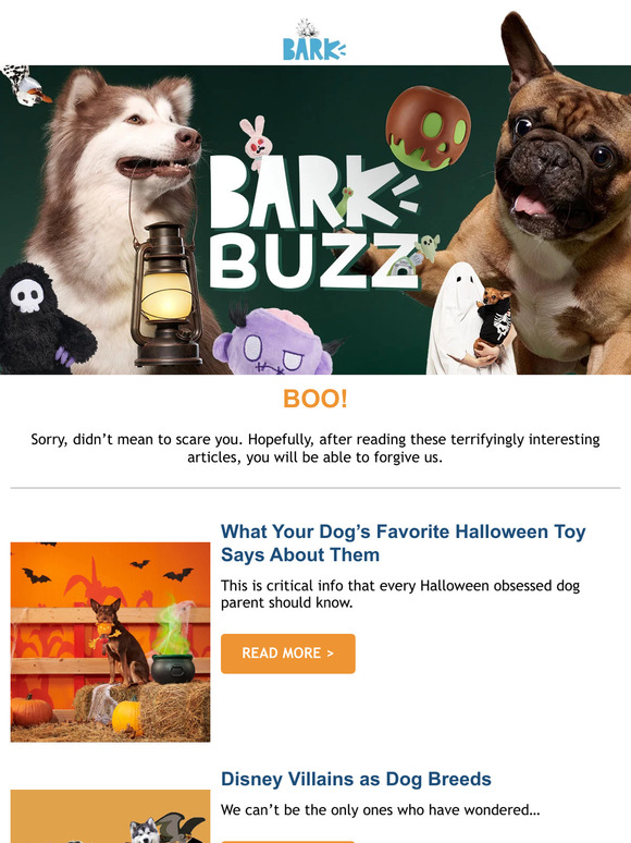 BarkBox: We're scared... | Milled