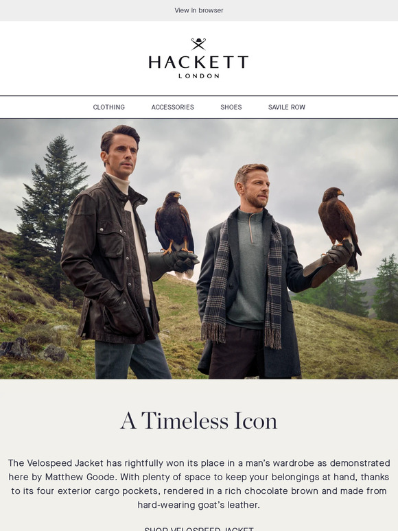 Hackett London: The Velospeed Jacket | Milled