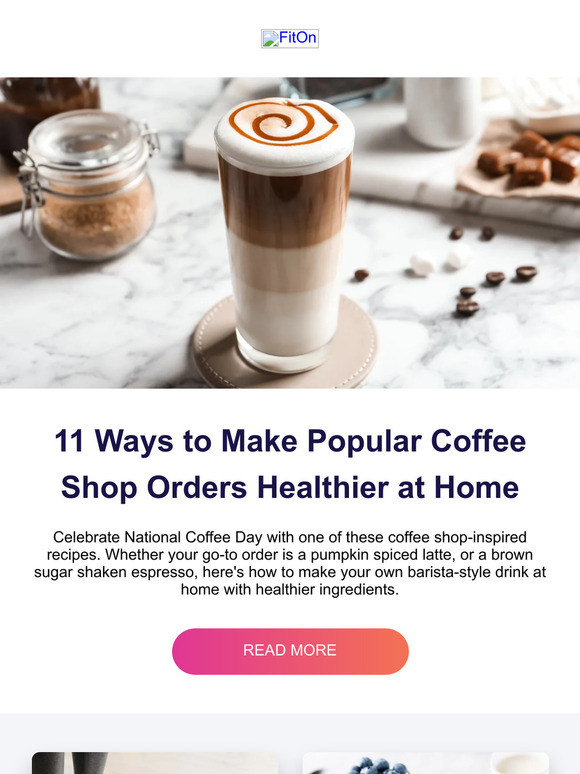 FitOn: ☕️ The most popular barista-style drinks made healthy | Milled