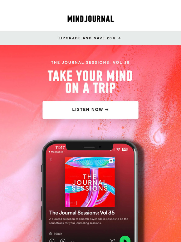 MindJournal: Take your mind on a trip 🍄 | Milled