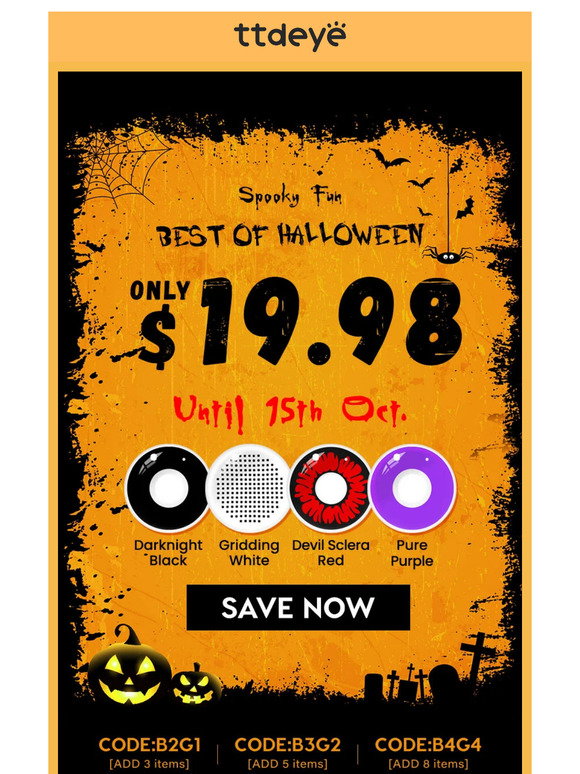 TTDEYE: Discover the Most Popular Halloween Contacts and Natural Lenses ...