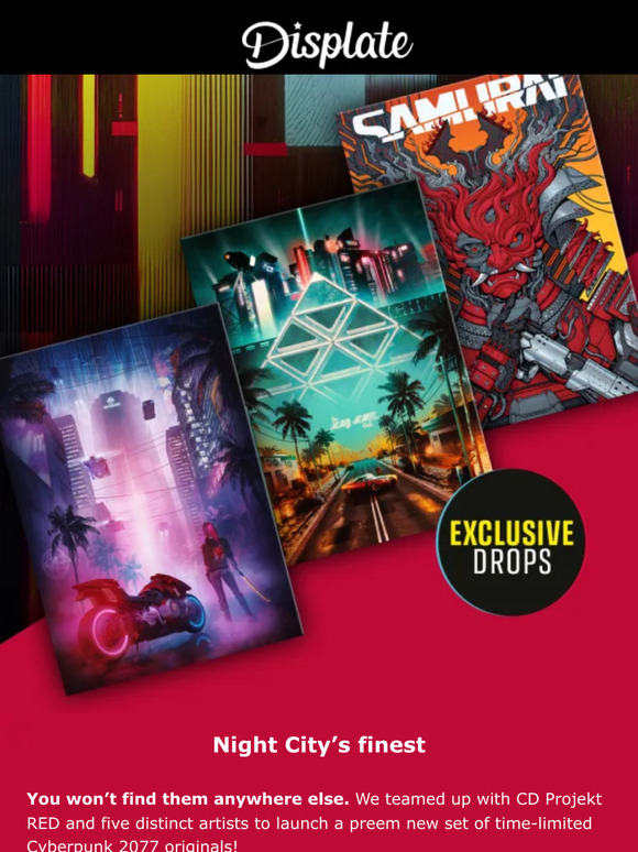 Displate: ⏳ Collector, Exclusive Drops are here! | Milled