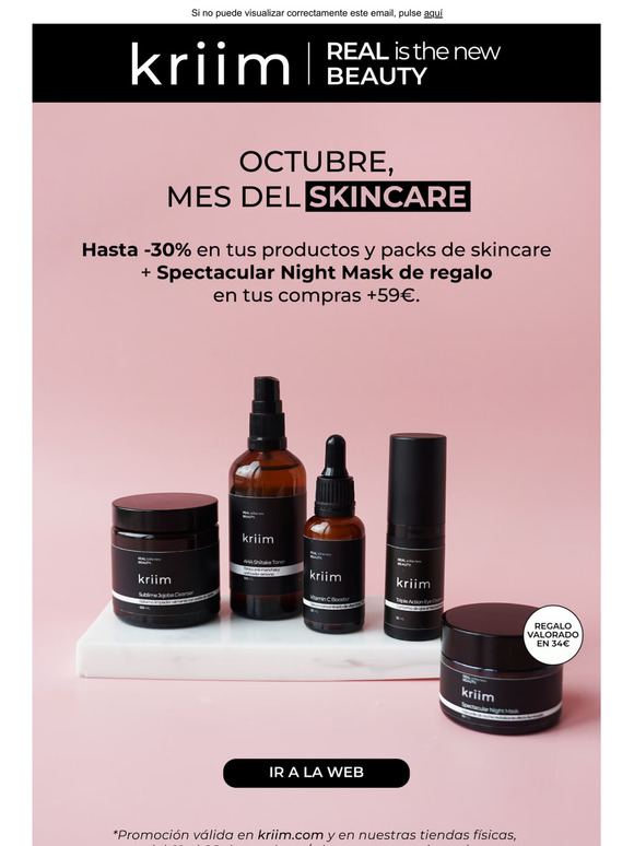 Kriim: October, skincare month 💞🍂 | Milled