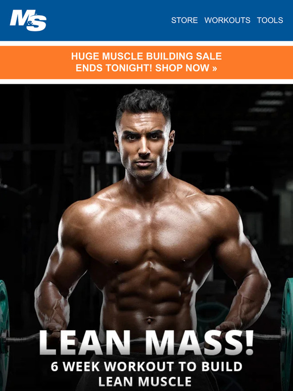Muscle & Strength: 6 Week Program to Build Lean Muscle | Milled