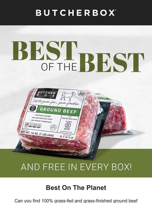 ButcherBox: Best ground beef on the planet | Milled