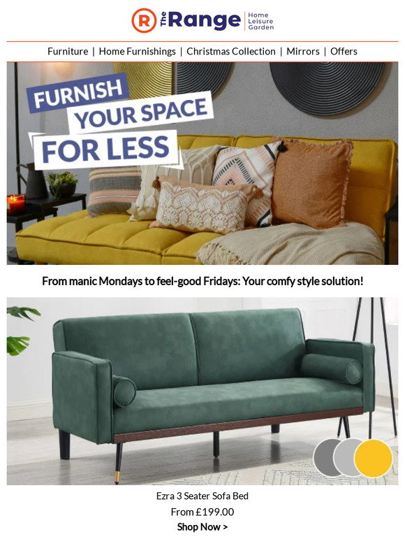 The Range: Get the Look for Less: Furniture Finds under £200! | Milled