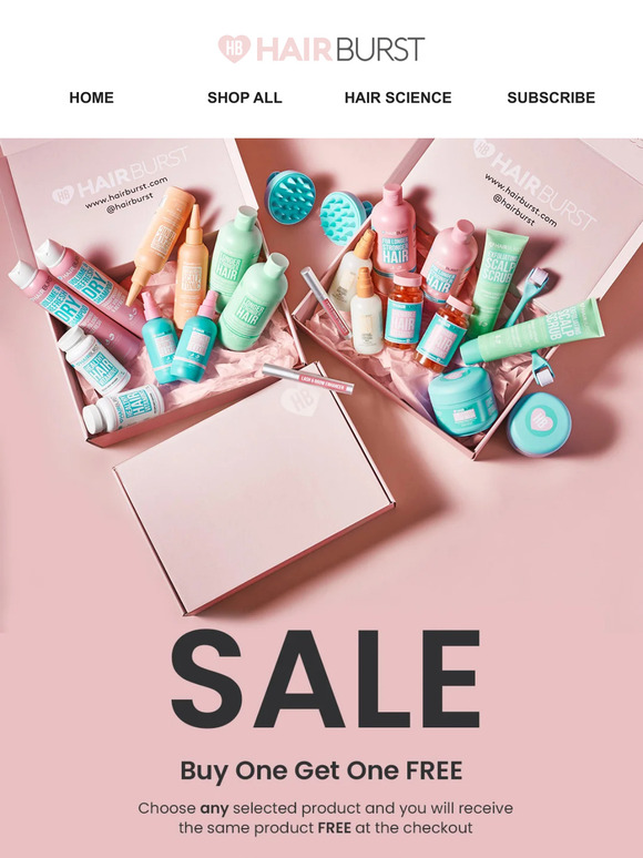 Hairburst: BOGOF is back and better than ever. | Milled