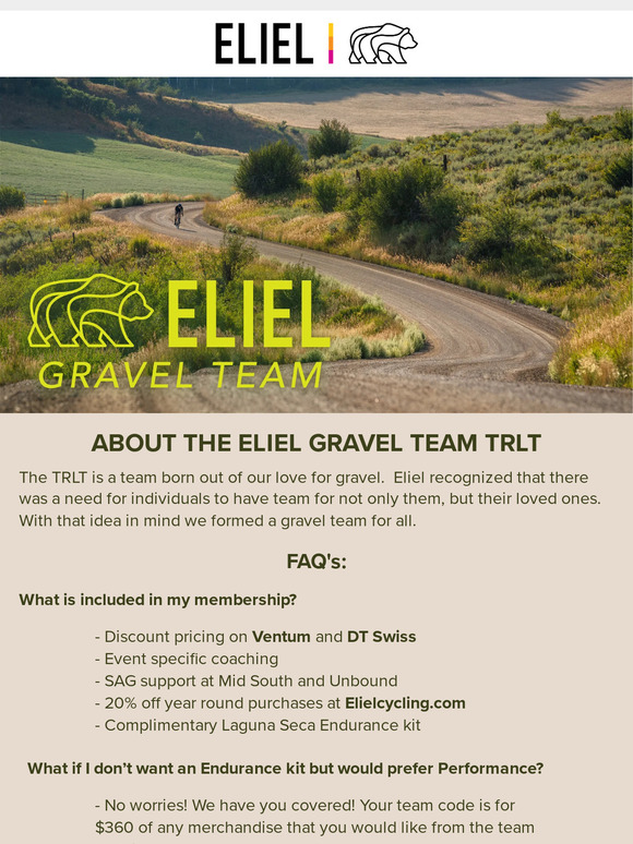 Eliel Cycling: About The Road Less Traveled: Answering Your FAQ's | Milled