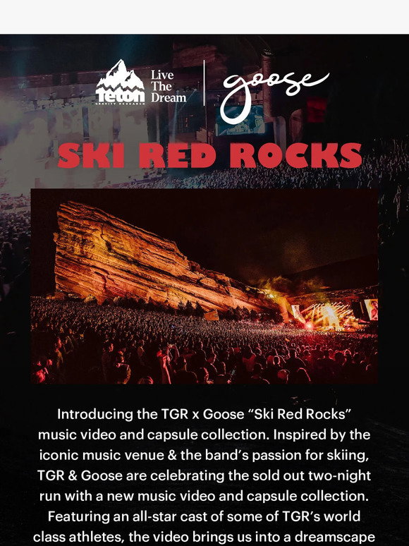 Teton Gravity Research: Introducing Goose x TGR: “Ski Red Rocks ...