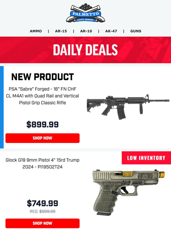 Palmetto State Armory: Introducing The PSA Sabre M4A1! | PSA Sabre ...